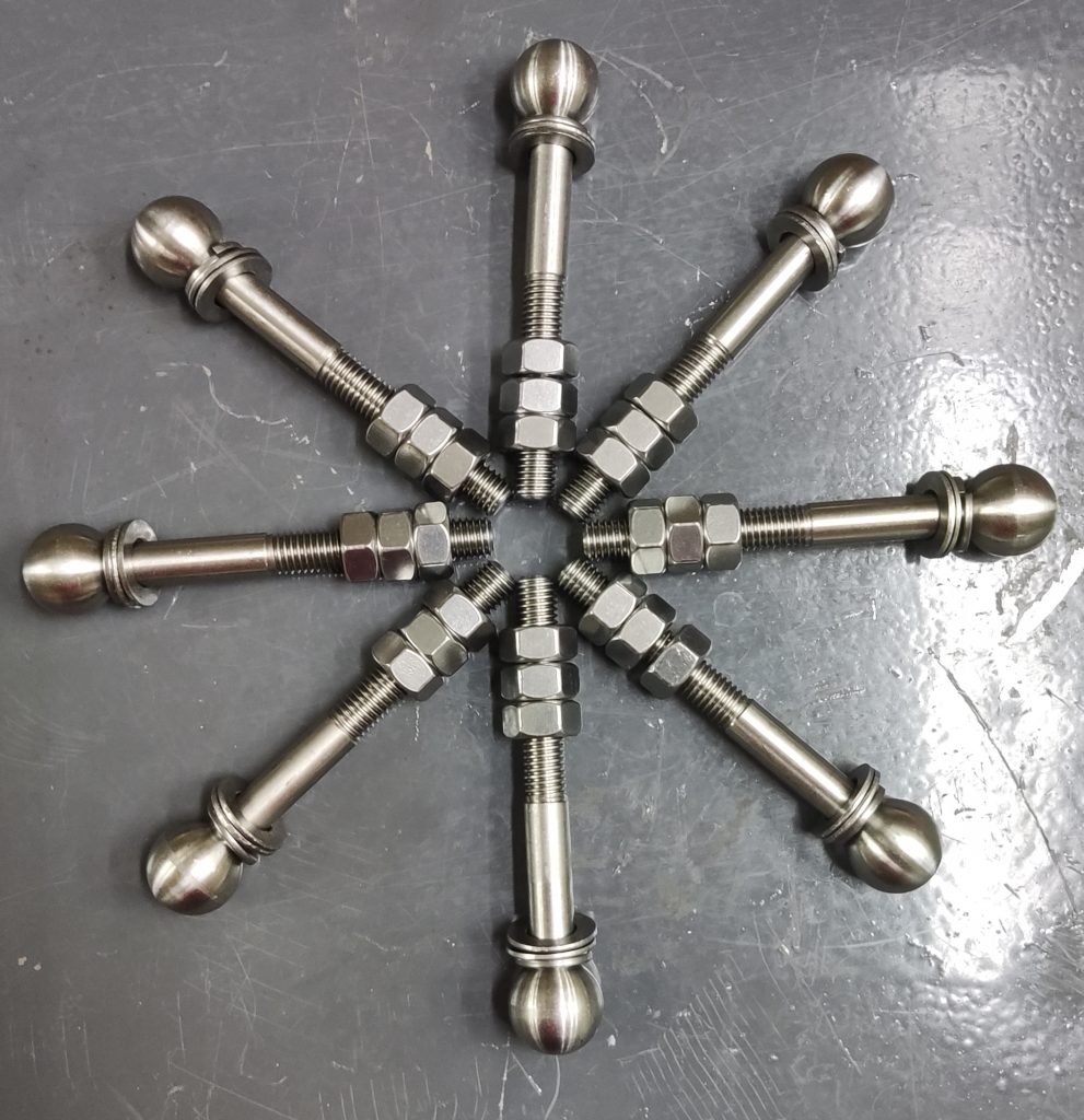 Stainless Steel Earthing Round Bolt Set – Substation Malaysia