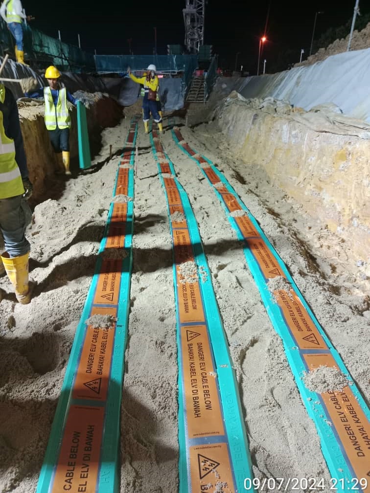 Detectable Underground Warning Tape | Substation Malaysia