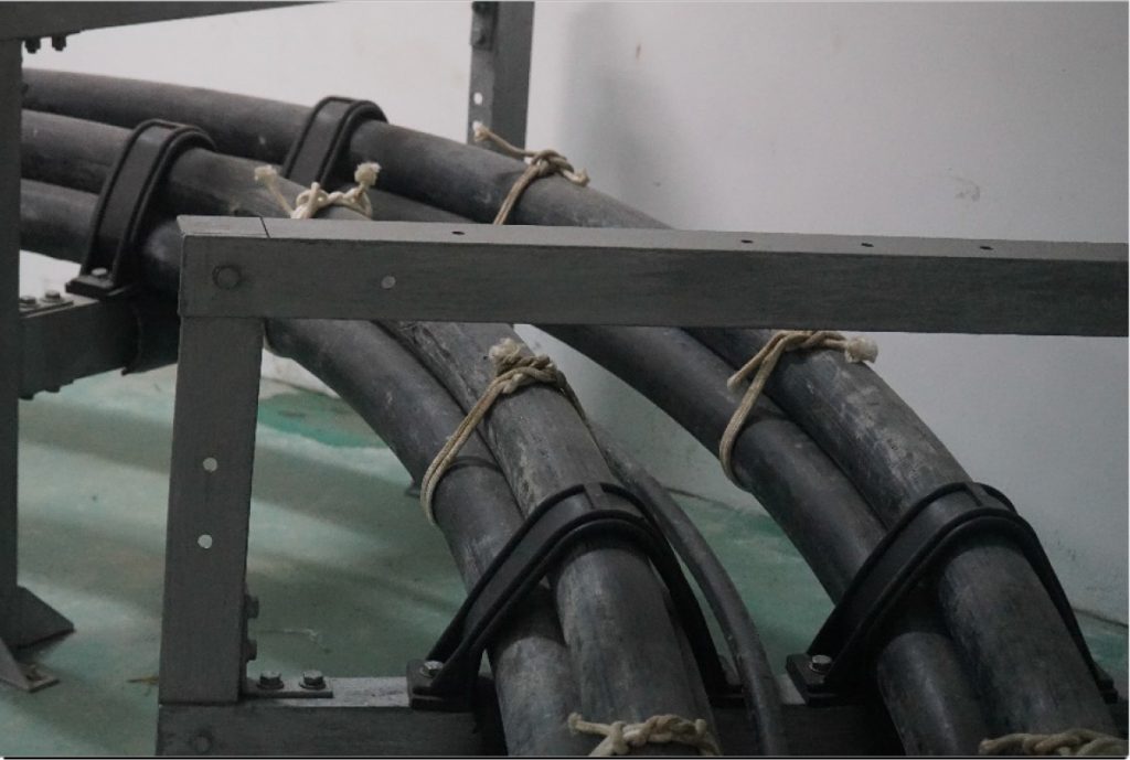 Application Trefoil Two Hole Plastic Cable CleatsV2 (1) | Substation ...